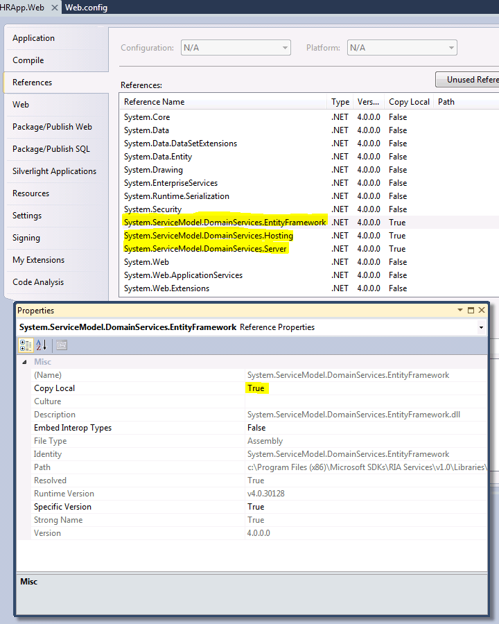How To Deploy An Application Built Using Wcf Ria Services On The Hosting Platform