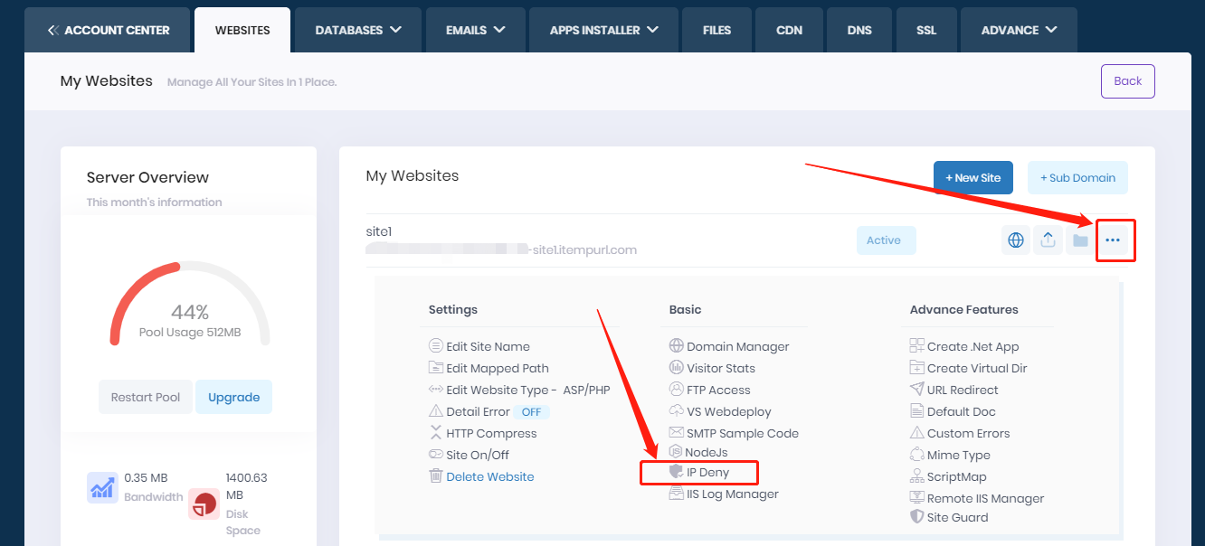 How To Block Ip From Accessing Your Site 