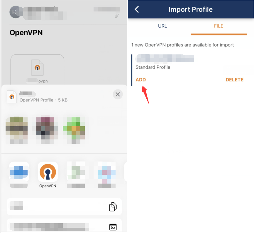 How to change VPN configuration to OpenVPN and set it up in client apps