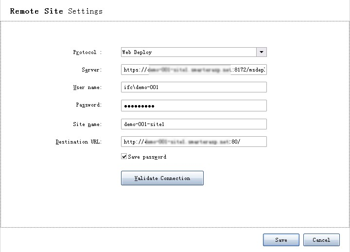 How do I use WebMatrix to publish website - SmarterASP.net