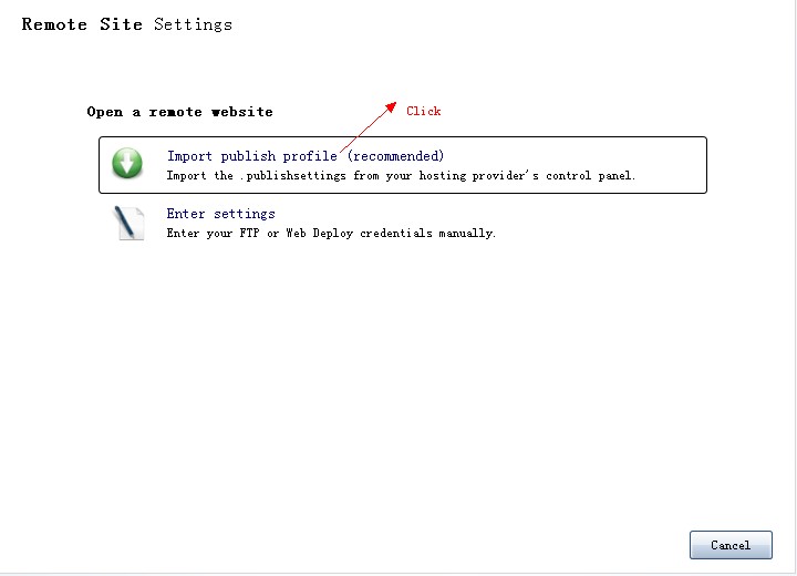 How do I use WebMatrix to publish website - SmarterASP.net